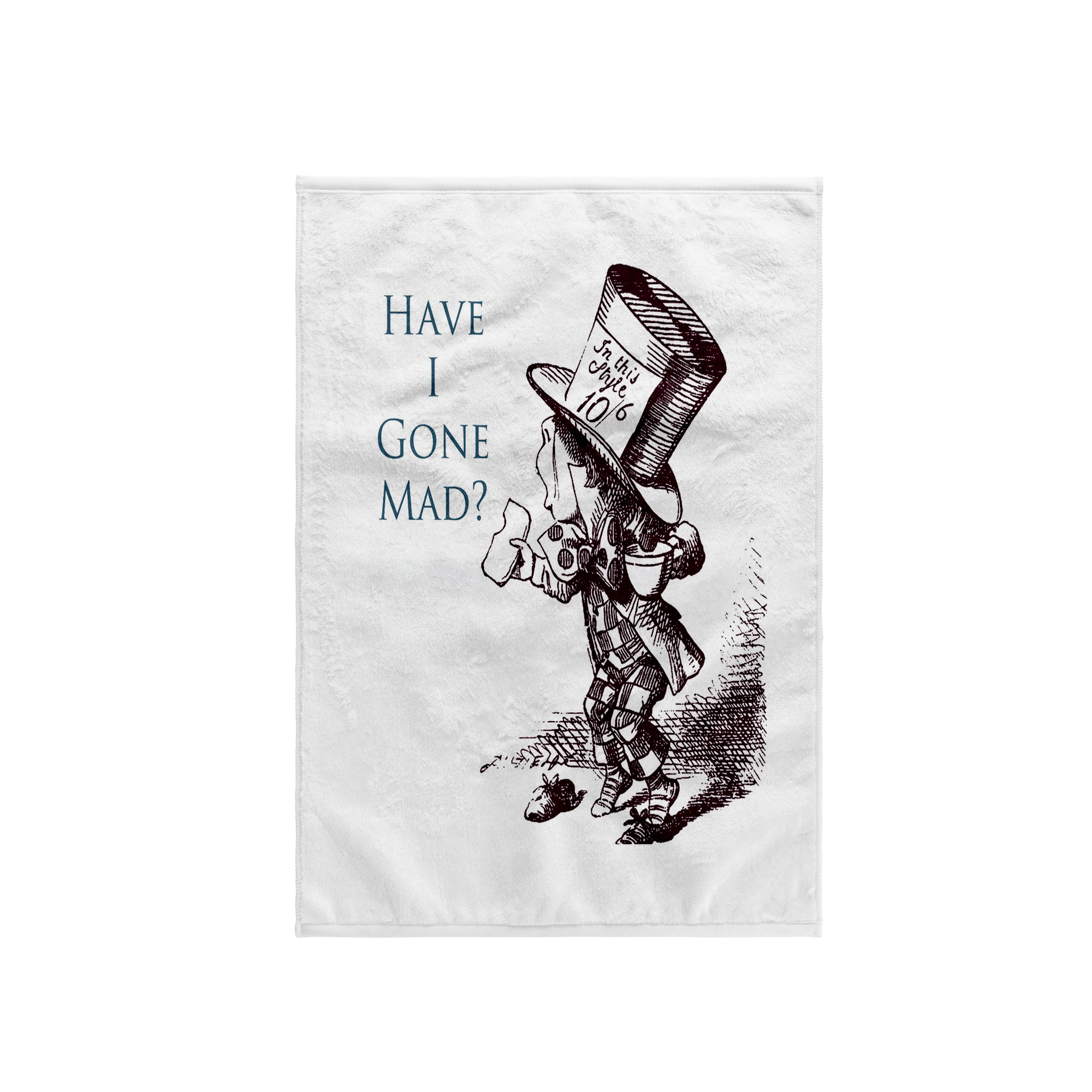 3dRose, Mad Hatter Have I gone Mad Alice in Wonderland, Towel | eBay